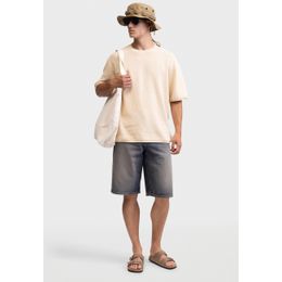 REDEFINED REBEL EST. 2013 Shorts REDEFINED REBEL "Redefined Rebel Shorts RRKingston Shorts BAGGY FIT", Herren, Gr. L, Normalgr&ouml;&szlig;en, dusty blau, Web, 100% Baumwolle, Hosen Shorts