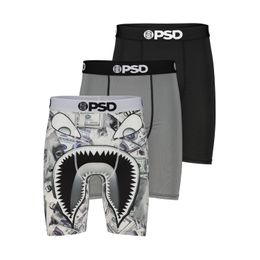 PSD Herren Boxershorts "3 PACK - WF MONEY SHOW Herren", Gr. Mmulti, 90% Polyester, 10% Elasthan, Unterhosen