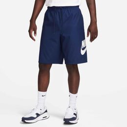 Shorts Nike Sportswear "M NK CLUB SHORT WVN", Herren, Gr. XL, N-Gr, midnight navy, Obermaterial: 100% Polyester, Hosen Shorts, lockerer Schnitt an Ges&auml;&szlig; und Oberschenkeln