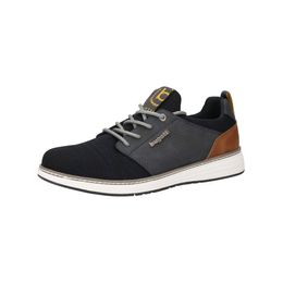 Sneaker Bugatti "Bugatti Sneaker Textil", Herren, Gr. 40, dunkelblau, Textil, Schuhe Sneaker