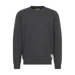 Longpullover Blend "Sweater BHAnders", Herren, Gr. XL, grau (charcoal mix), Obermaterial: 60% Baumwolle CO. 40% Polyester PES., Pullover Longpullover
