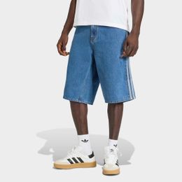 Shorts adidas originals "FIREBIRD SHORT", Herren, Gr. 34 (50), N-Gr, medium vintage denim, normal, gr., Obermaterial: 100% Baumwolle, Hosen Shorts