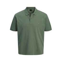 Jack & Jones Poloshirt JACK & JONES "JPRBLAWESTON SS POLO", Herren, Gr. L, laurel wreath detail:solid, Jersey, Obermaterial: 100% Baumwolle, unifarben, regular fit normal, ohne Ausschnitt, angesetztes B&uuml;ndchen, Shirts, mit Stickerei