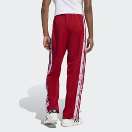 Sporthose adidas originals "ADIBREAK TP", Herren, Gr. L, N-Gr, rot (better scarlet, normal, gr.), Obermaterial: 100% Polyester, Hosen Sporthose