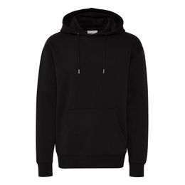 !Solid Longpullover SOLID "Sweatshirtkapuzenpul SDLenz", Herren, Gr. L, schwarz (true schwarz), Obermaterial: 60% Baumwolle CO. 40% Polyester PES., Sweatshirts Longpullover