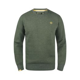 !Solid Longpullover SOLID "Sweatshirt SDBenn", Herren, Gr. M, gr&uuml;n (climb mel), Obermaterial: 50% Baumwolle CO. 50% Polyester PES., Sweatshirts Longpullover