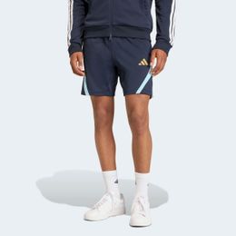 Shorts adidas Sportswear "M TIRO NP SHO", Herren, Gr. M, N-Gr, night navy, ice blau, wei&szlig;, normal, gr., Obermaterial: 53% Baumwolle, 47% Polyester, Hosen Shorts