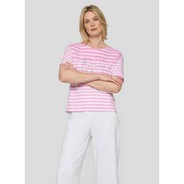 Print-Shirt Rabe "T-Shirt", Damen, Gr. 36, rosa, 100%Baumwolle, gerade, Shirts