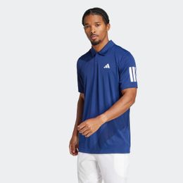 Poloshirt adidas Performance "CLUB 3STR POLO", Herren, Gr. L, dunkelblau, Obermaterial: 100% Polyester, Shirts