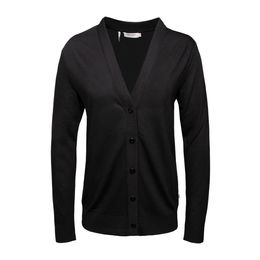 Maerz Muenchen Damen Strickjacke "Maerz Muenchen 128800 Strickjacke Damen Bekleidung"schwarz, Gr. 46, 67% Lyocell, 33% Baumwolle, Strickjacken