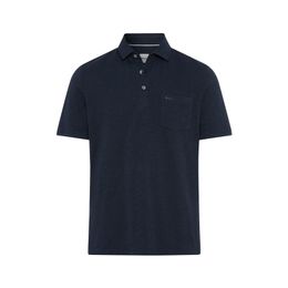 Poloshirt Brax "Style PAVO", Herren, Gr. L (52), navy, 100% Baumwolle, Shirts