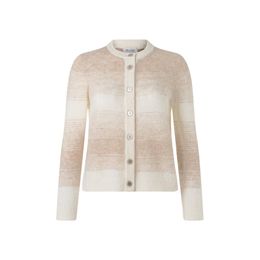 Strickjacke Maerz Muenchen "Maerz Muenchen 213701 Strickjacke Damen Bekleidung", Damen, Gr. 44, beige, 50% Alpaka, 28% Polyamid, 22% Schurwolle, Strickjacken Strickjacke