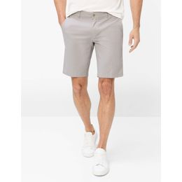Bermudas Brax "Style PHIL B", Herren, Gr. 40, Normalgr&ouml;&szlig;en, grau, Web, 72% Baumwolle, 24% Polyester, 4% Elasthan, Hosen Bermudas