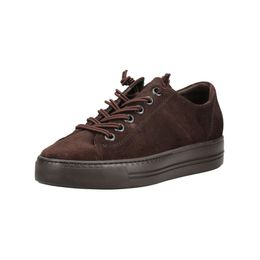 Sneaker Paul Green "Paul Green Sneaker Veloursleder", Damen, Gr. 37,5, cacao, Veloursleder, Schuhe Sneaker