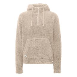 Kapuzenpullover 11 Project "Hoodie PRDaeg", Herren, Gr. L, beige (oatmeal), Obermaterial: 100% Polyester PES., Sweatshirts Kapuzenpullover