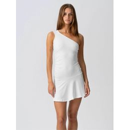 Jerseykleid ITS MAY "ITS MAY Dress One", Damen, Gr. L, Normalgr&ouml;&szlig;en, wei&szlig;, Obermaterial: 100% Polyester, Kleider Jerseykleid