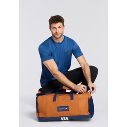 T-Shirt adidas Performance "WORKOUT ESSENTIALS 3-STRIPES", Herren, Gr. L, dusky petrol, schwarz, Obermaterial: 100% Polyester, Rundhals, Shirts T-Shirt