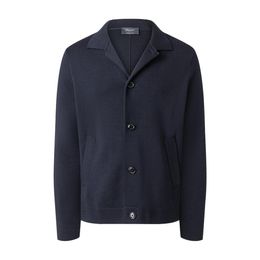 Strickjacke Maerz Muenchen "Maerz Muenchen 520600 Strickjacke Herren Bekleidung", Herren, Gr. 50, blau, 100% Wolle (Merino), Strickjacken Strickjacke