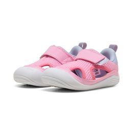 Sandale Puma "KITTEN SUMMER V INF", M&auml;dchen, Gr. 25, pink shimmer, snow mountain blau, magic rose, Textil, unifarben, Schuhe Sandale, f&uuml;r Alltag und sommerliche Aktivit&auml;ten, weiches Textilfutter