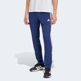 Sporthose adidas Performance "WE ALLSET 3S PT", Herren, Gr. S, N-Gr, blau (dunkelblau, wei&szlig;, normal, gr.), Obermaterial: 100% Polyester, Hosen Sporthose, Trainingshose, Climacool, regul&auml;re Passform