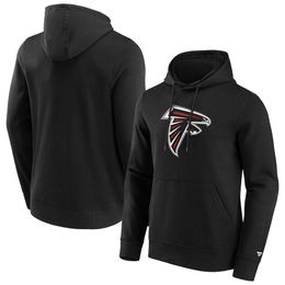 Kapuzenpullover Fanatics "Fanatics Hoodie Atlanta Falcons Primary Logo Graphic", Damen, Gr. XL, mehrfarbig, 80% Baumwolle, 20% Polyester, Pullover Kapuzenpullover