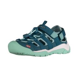 Outdoorsandale Trollkids "KIDS KRISTIANSAND SANDAL XT", Kinder, Gr. 30, blau (teal, aqua), Synthetik, Textil, mehrfarbig, Schuhe Outdoorsandale