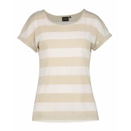 Funktionsshirt Icepeak "Icepeak T-shirt Aleda", Damen, Gr. L, puder, Stoff, 48% Polyester, 48% ViscoseViskose, 4% Elasthan, normal, Rundhals, Shirts Funktionsshirt