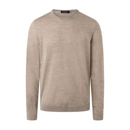 Strickpullover Maerz Muenchen "Maerz Muenchen 401800 Strickpullover Herren Bekleidung", Herren, Gr. 50, beige, 100% Wolle, Rundhals, Pullover Strickpullover