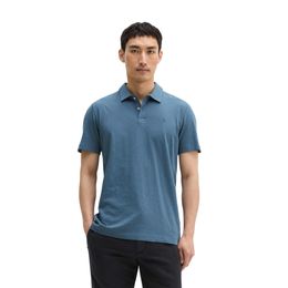 Marc O'Polo Poloshirt MARC O'POLO "aus reiner Bio-Baumwolle", Herren, Gr. L, stormy blau, Obermaterial: 100% Baumwolle, unifarben, slim fit, Shirts