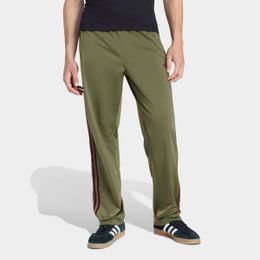 Sporthose adidas originals "FIREBIRD TP", Herren, Gr. XL, N-Gr, focus olive, maroon, normal, gr., Obermaterial: 100% Polyester, Hosen Sporthose
