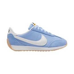 Sneaker Nike Sportswear "Pacific", Damen, Gr. 36,5, hydrogen blau, wei&szlig;, gum gelb, Leder, Textil, Schuhe Sneaker