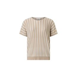 T-Shirt Maerz Muenchen "Maerz Muenchen 319701 T-Shirt Damen Bekleidung", Damen, Gr. 36, braun, 64% Viskose, 36% Polyamid, Shirts T-Shirt