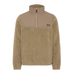 Pl&uuml;schjacke Blend "Pl&uuml;schjacke BHTortex", Herren, Gr. L, blau (sepia tint), Obermaterial: 100% Polyester PES., Jacken