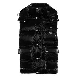 Outdoorjacke Philipp Plein "Daunenweste", Herren, Gr. M, 02, schwarz, Obermaterial: 100% Polyester. Futter: 100% Polyester. F&uuml;llung: 100% Polyester, Jacken Outdoorjacke