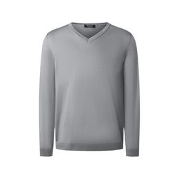 Maerz Muenchen Herren Strickpullover "Maerz Muenchen 403800 Strickpullover Herren Bekleidung"grau, Gr. 58, 100% Schurwolle, Pullover
