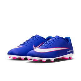 Fu&szlig;ballschuh Nike "VAPOR 16 CLUB FG/MG", Herren, Gr. 45, racer blau, wei&szlig;, Synthetik, Schuhe Fu&szlig;ballschuh, Au&szlig;ensohle f&uuml;r Rasenpl&auml;tze und f&uuml;r feste B&ouml;den