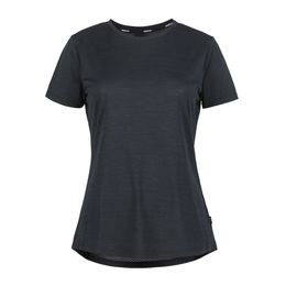 Trainingsshirt Rukka "Rukka T-shirt Ylakartti", Damen, Gr. 36, schwarz, Stoff, 100% Polyester, normal, Shirts
