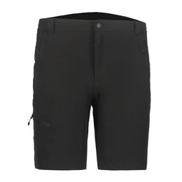Trekkingshorts Icepeak "Icepeak Shorts Berwyn", Herren, Gr. 52, EURO-Gr&ouml;&szlig;en, schwarz, Stoff, 90% Polyester, 10% Elasthan, Hosen