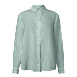 Langarmbluse Maerz Muenchen "Maerz Muenchen 154600 Langarmbluse Damen Bekleidung", Damen, Gr. 38, gruen, 100% Leinen, Blusen