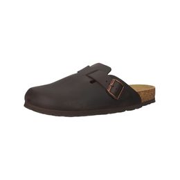 Pantolette Rohde "Rohde Pantoletten Leder", Herren, Gr. 40, mocca, Leder, Schuhe Pantolette