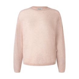 Strickpullover Maerz Muenchen "Maerz Muenchen 386800 Strickpullover Damen Bekleidung", Damen, Gr. 46, orange, 46% Alpaka, 35% Polyamid, 19% Schurwolle, Rundhals, Pullover Strickpullover