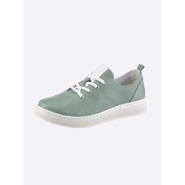 Sneaker Andrea Conti, Damen, Gr. 37, eucalyptus, Glattleder, Schuhe Sneaker