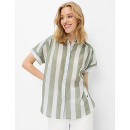 Brax Damen Bluse Style VIV olivine Gr&uuml;n Oliv, gr&uuml;n - oliv, Gr. 32