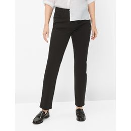 Raphaela by Brax Damen Five-Pocket-Hose Style CORRY BLACK, schwarz, Gr. 36K
