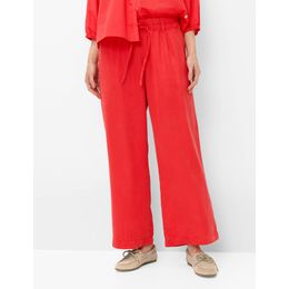 Brax Damen Culotte Style MAINE S HIBISCUS, Rot, Gr. 48