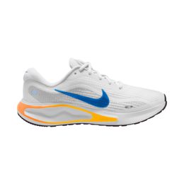Laufschuh Nike "Journey Run", Herren, Gr. 41, wei&szlig;, blau crystal, total orange, Synthetik, Textil, Schuhe Laufschuh