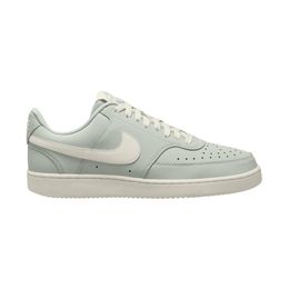 Sneaker Nike Sportswear "Court Vision Low", Herren, Gr. 40, light silber, sail, Synthetik, Schuhe Sneaker, inspiriert vom Design des Nike Air Force