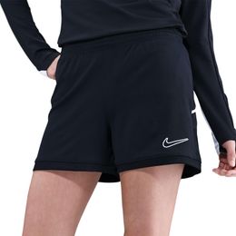 Shorts Nike "W NK DF ACD25 SHORT K BR 4IN", Damen, Gr. L, N-Gr, schwarz, schwarz, wei&szlig;, wei&szlig;, Obermaterial: 100% Polyester, Hosen Shorts