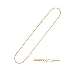 Goldkette Jobo "Schlangenkette 1,9 mm" Gr. 42, gelbgold 585, Halsketten, Damen, 42cm, Gelbgold 585, Goldkette, 14 Karat 585 Gold