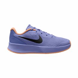 Tennisschuh Nike "Vapor Lite 3", Damen, Gr. 39, lila (light thistle, schwarz, sapphire), Synthetik, Textil, Schuhe, Sandplatzschuhe f&uuml;r Aschepl&auml;tze